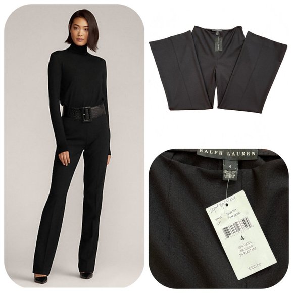 Ralph Lauren Black Label | Pants & Jumpsuits | Nwt Black Label Ralph Lauren Stretchy Wool ...